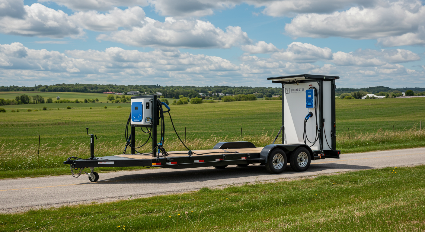 EV Charging Trailers: Torsion Axles – Canadian Axle Inc.